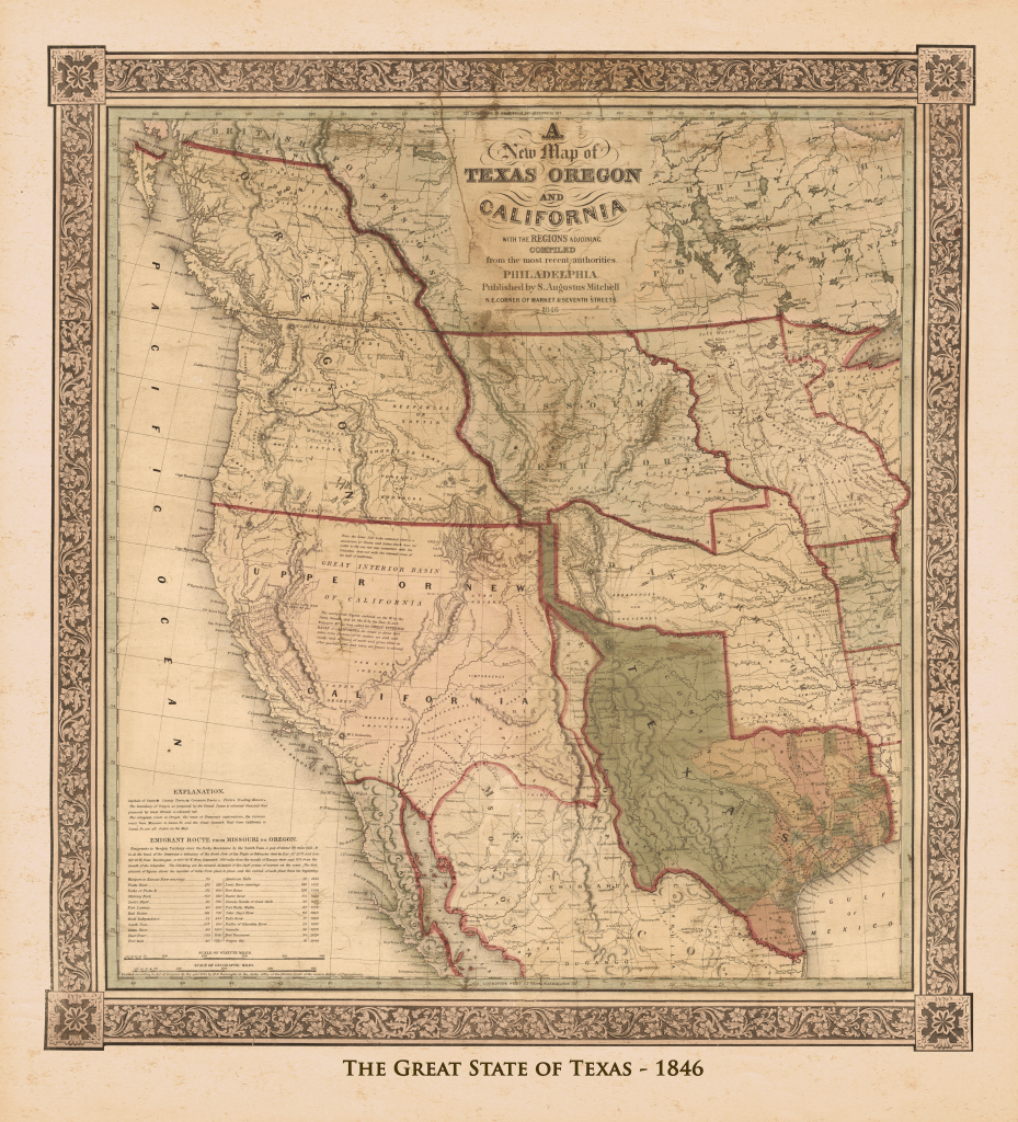 The Great State of Texas - 1846 – Copano Bay Press