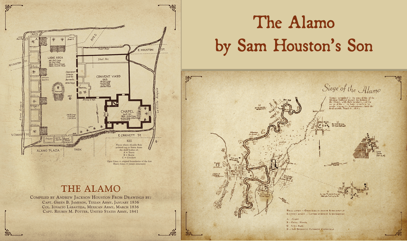 Col. Houston's Alamo Bundle - The Siege & The Plaza - Two Fine Art Pri ...