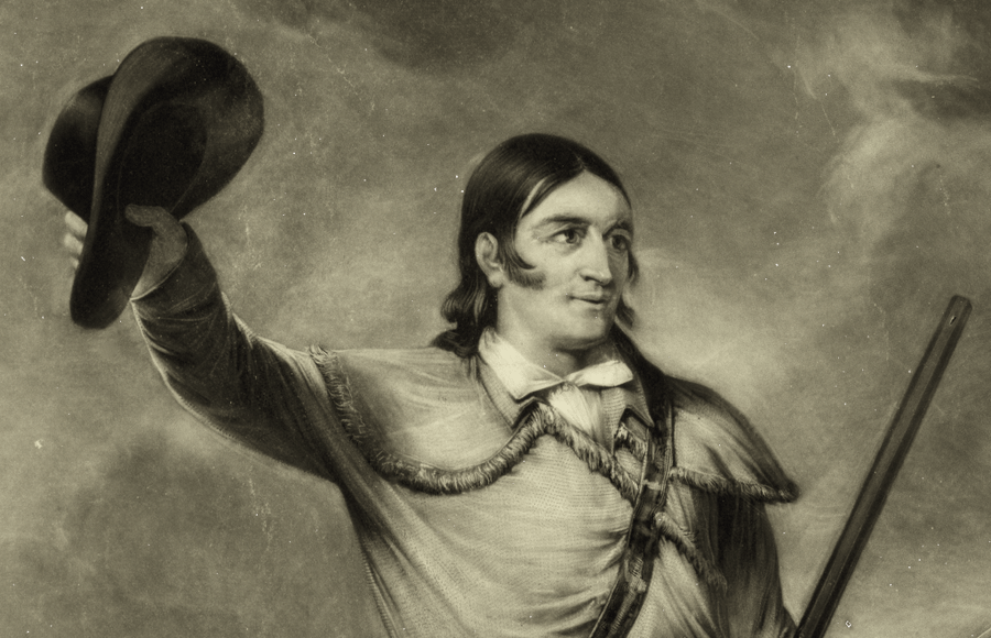 Portrait of David Crockett - 1834 - Limited Edition Fine Art Print ...