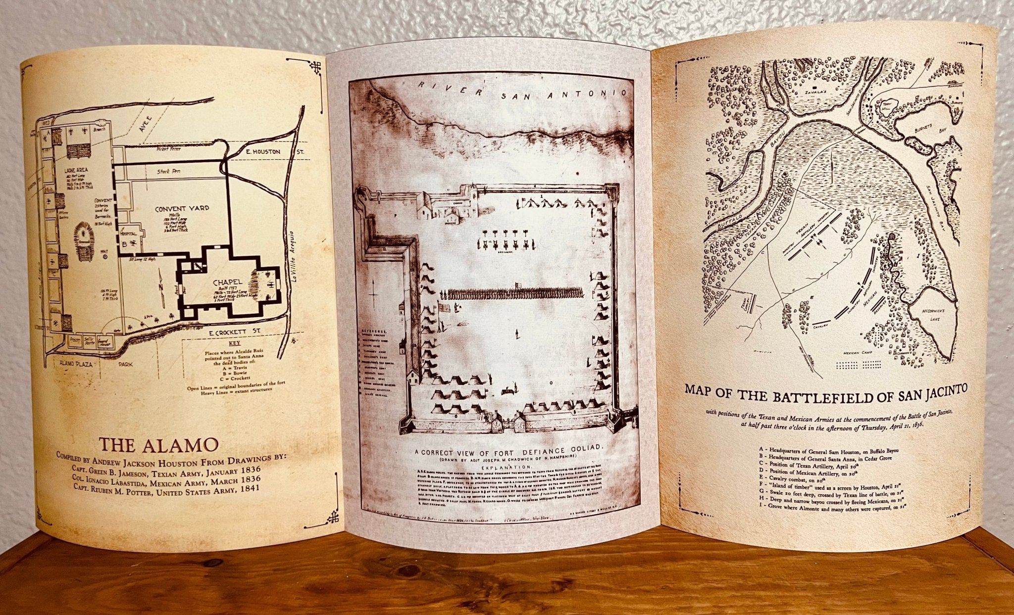 Sacred Sites Bundle - Alamo, Goliad, San Jacinto - Fine Art Print Mini ...