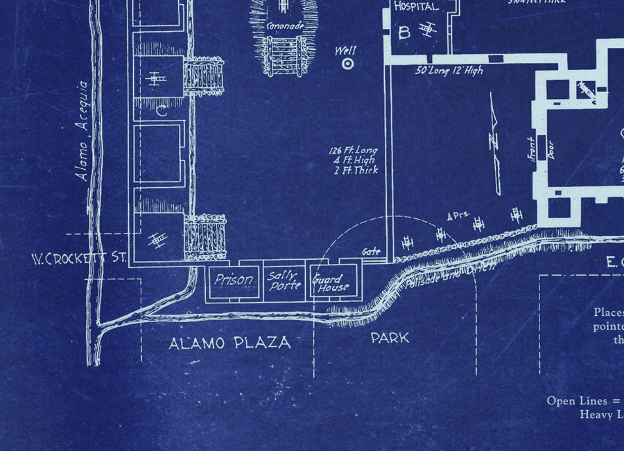 The Alamo Blueprint – Copano Bay Press